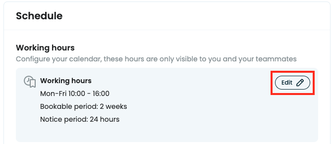 Professionals: How to setup your working hours calendar and time zones