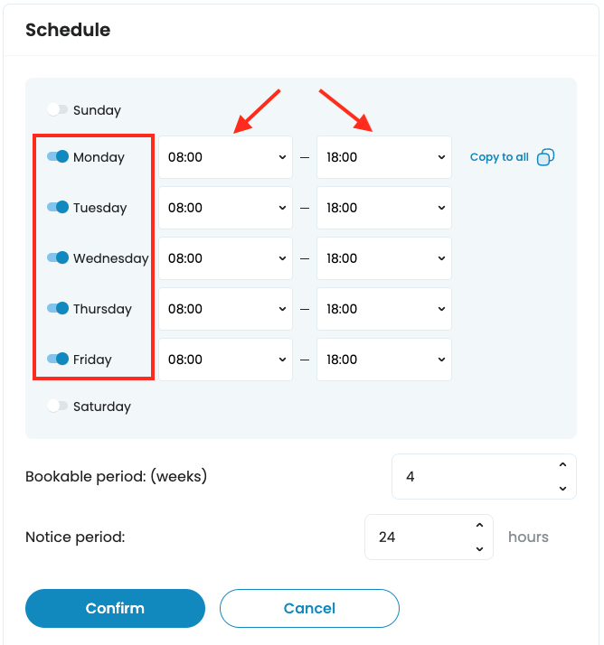 Professionals: How to setup your working hours calendar and time zones